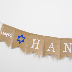 Happy Hanukkah, Hanukkah Banner, Hanukkah Bunting, Hanukkah Decor ...