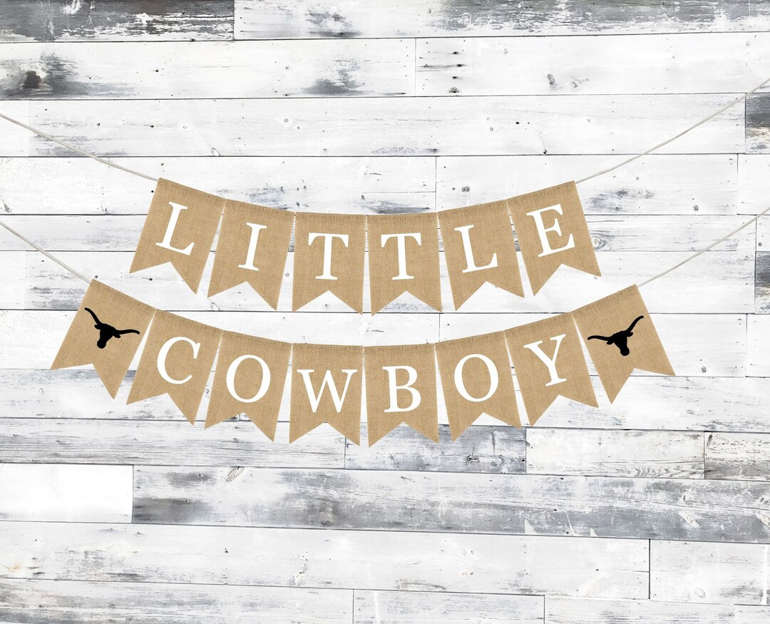 Little Cowboy Baby Shower, Little Cowboy Shower Decoration, Baby Shower ...
