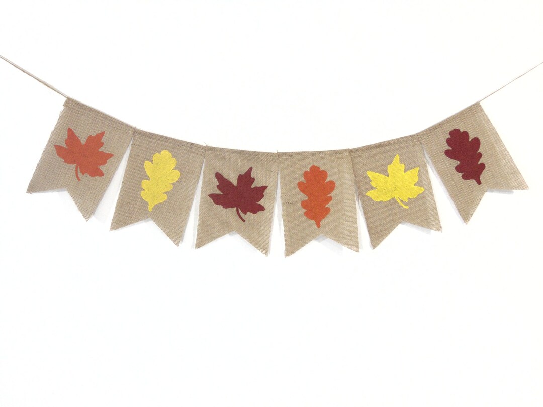 Fall Burlap Banner, Fall Decorations, Autumn Burlap Banner, Hello Fall ...
