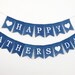 Happy Fathers Day Burlap Banner, Fathers Day Banner, Fathers Day Burlap ...