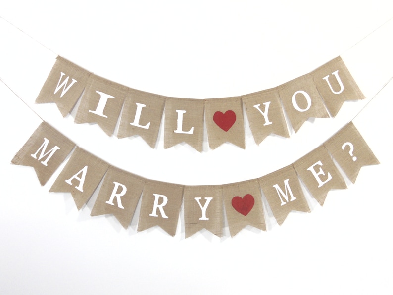 Will You Marry Me Banner, Wedding Proposal Banner, Reception Decor ...