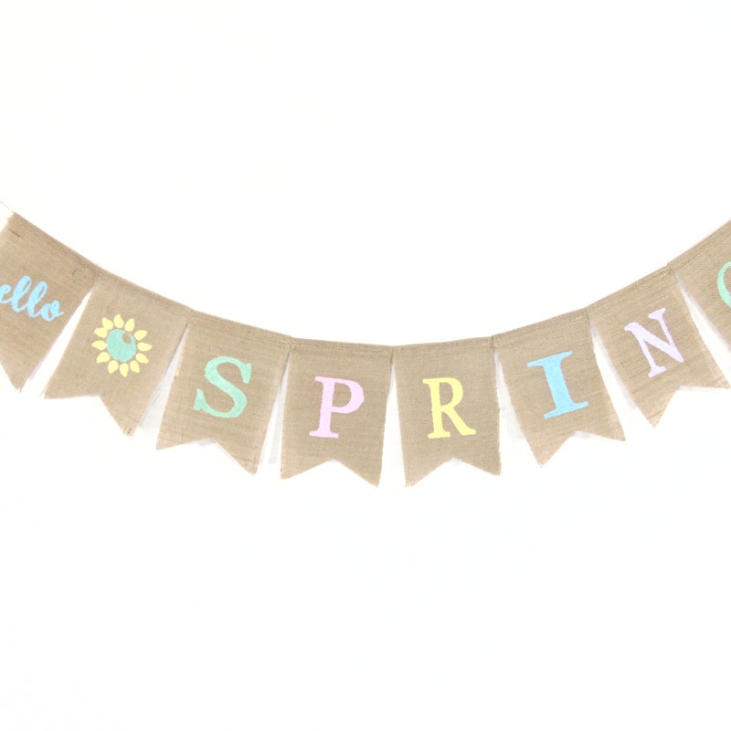 Spring Banner - Etsy