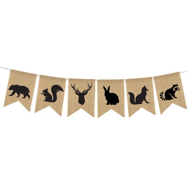 Woodland Banner - Etsy