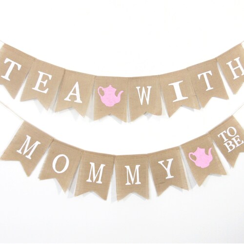 Tea Party Banner - Etsy