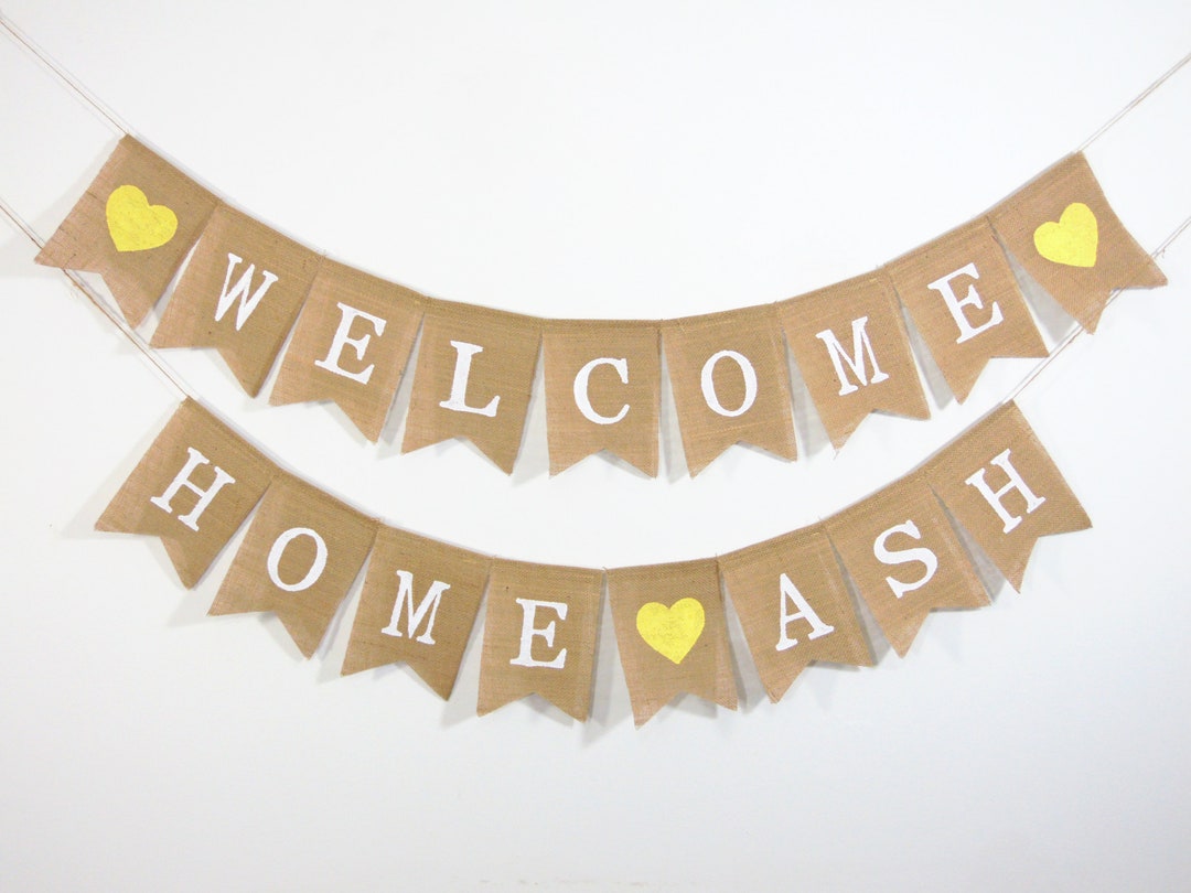 Welcome Home Banner, Custom Baby Banner, Baby Shower Decorations, Baby ...