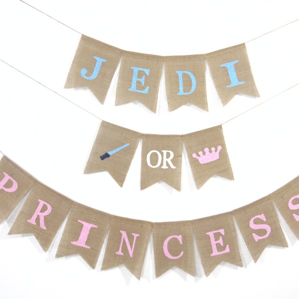Little Princess Little Jedi Gender Reveal - Etsy