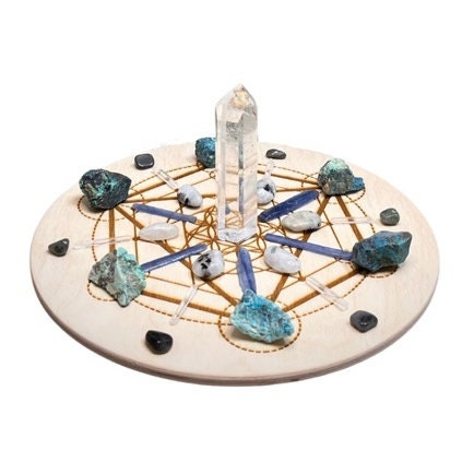 Crystal Grid Kit for Empowered Femininity & Intuition ~ Invoking the ...