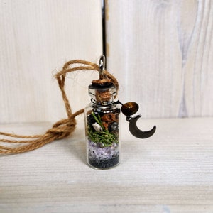 Travel Protection Spell Jar, Spell Bottle for Safe Travels With Tiger's ...