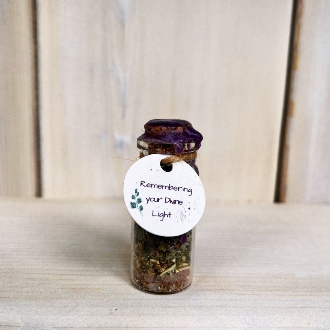 Remembering Your Divine Light Spell Jar-enhance Your Intuition and ...