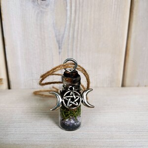 Travel Protection Spell Jar, Spell Bottle for Safe Travels With Tiger's ...