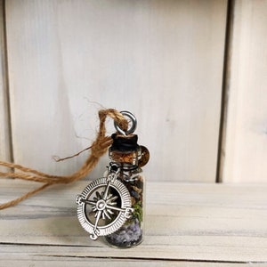 Travel Protection Spell Jar, Spell Bottle for Safe Travels With Tiger's ...