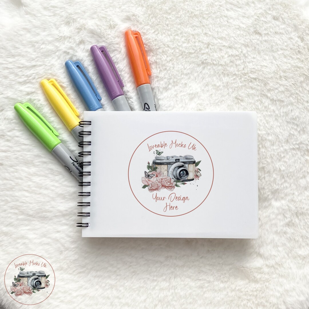 A6 Spiral Notebook Mockup, Journal Mockup, Real Photo, Digital Download ...