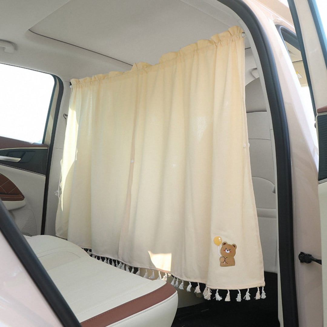 Cute Car Window Sun Shade Curtain Car Accessories for Girls Babys Women ...