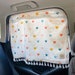 Cute Heart Car Window Sun Shade Curtain Car Accessories for Girls Babys ...