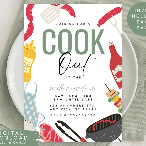 Summer Cookout - Etsy
