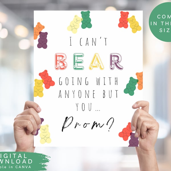 Printable Promposal Signs - Etsy