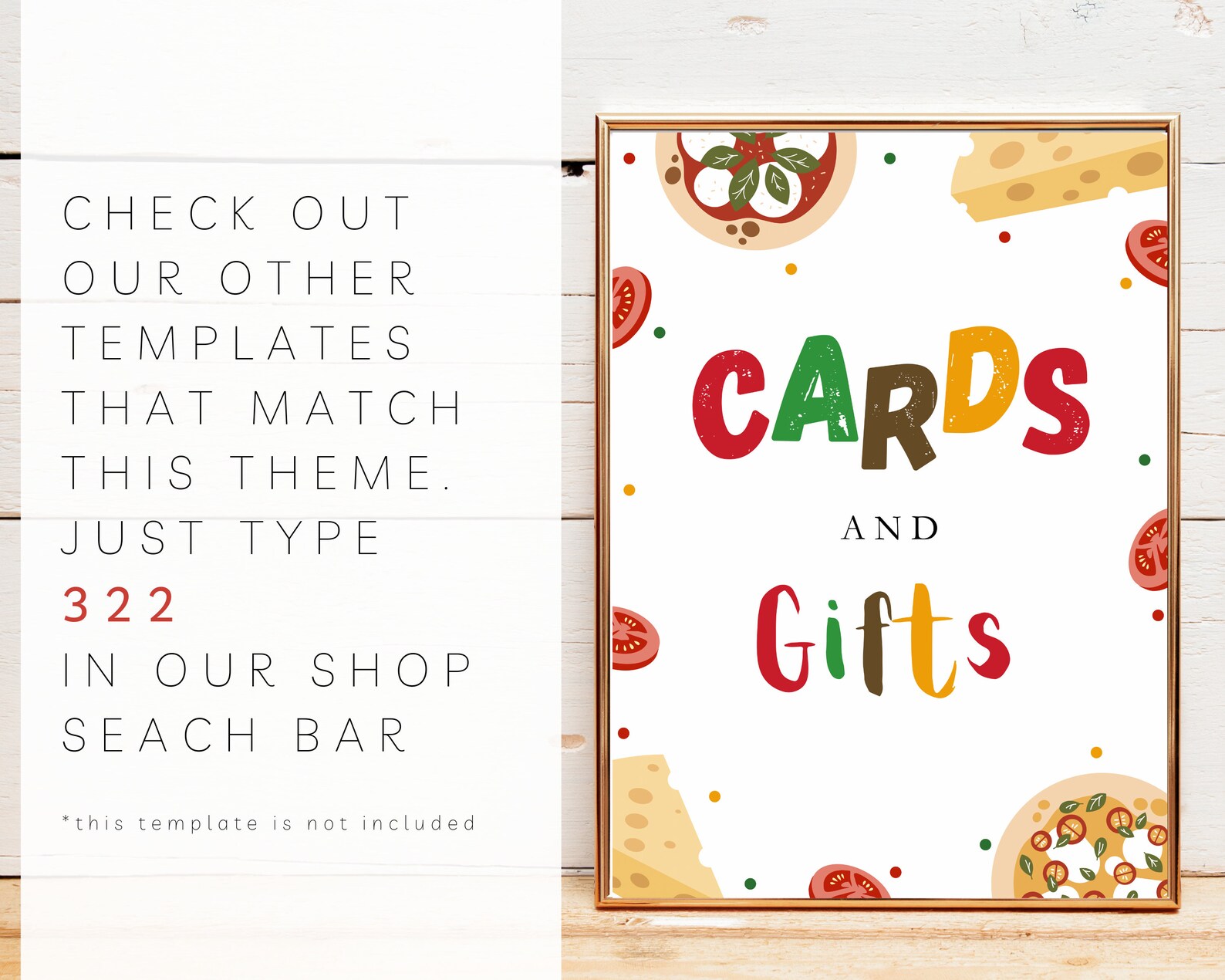 Editable Pizza Station Sign, Slice of Fun Pizza Board, Kids Pizza Bar ...