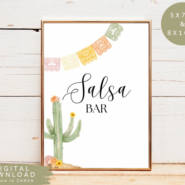 Salsa Label - Etsy