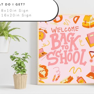 Teacher Classroom Back to School Sign Classroom Decoration - Etsy