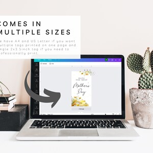 Editable Lemon Mother’s Day Gift Tag, Tea Party Mother Tag, Printable ...