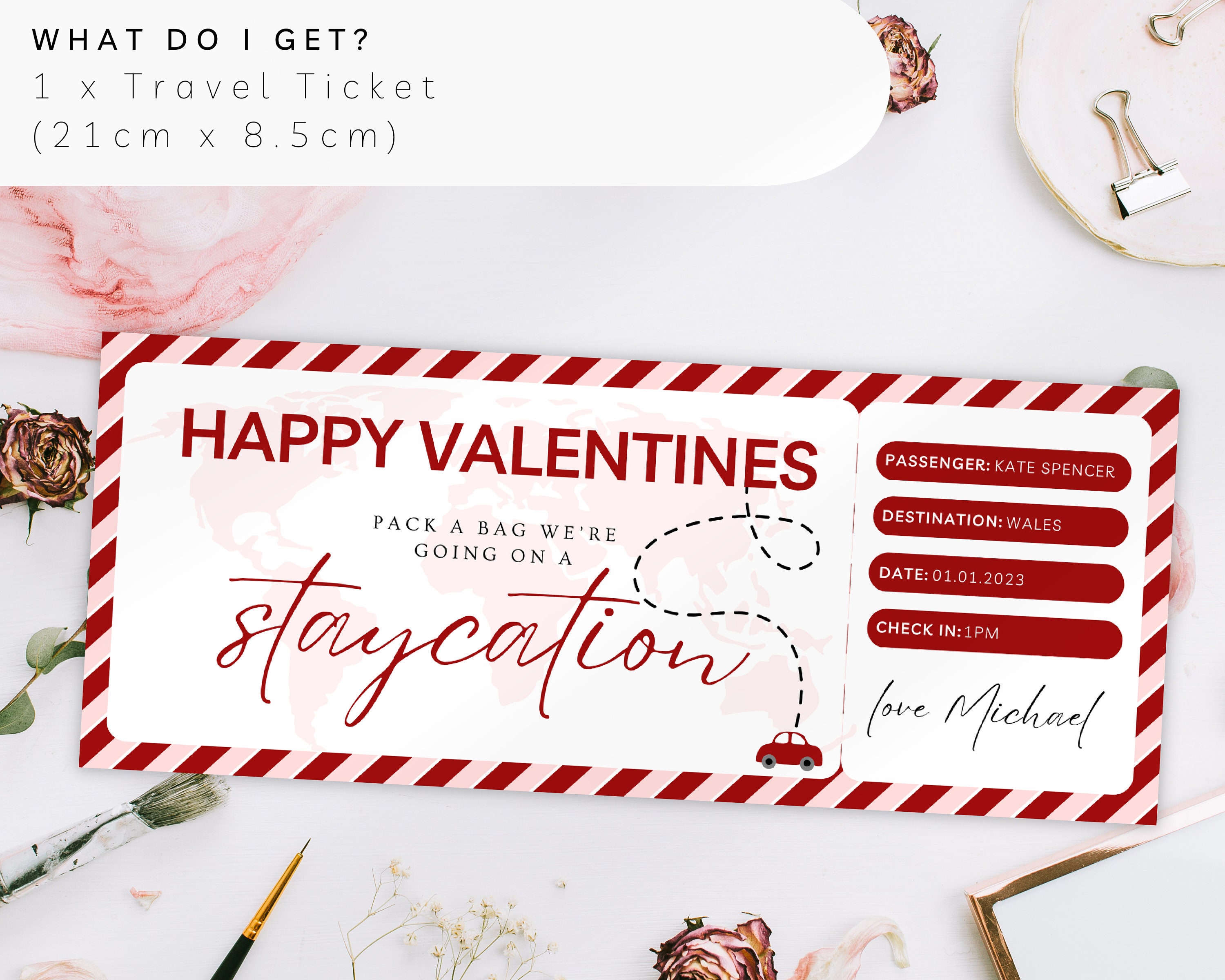 Editable Digital Valentines Day Voucher Printable Surprise - Etsy