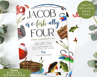 Gone Fishing Birthday - Etsy