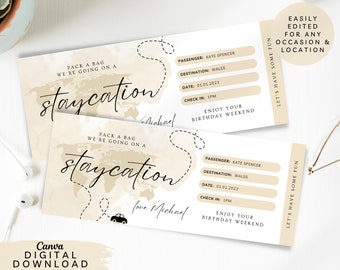 Vacation Gift Card - Etsy