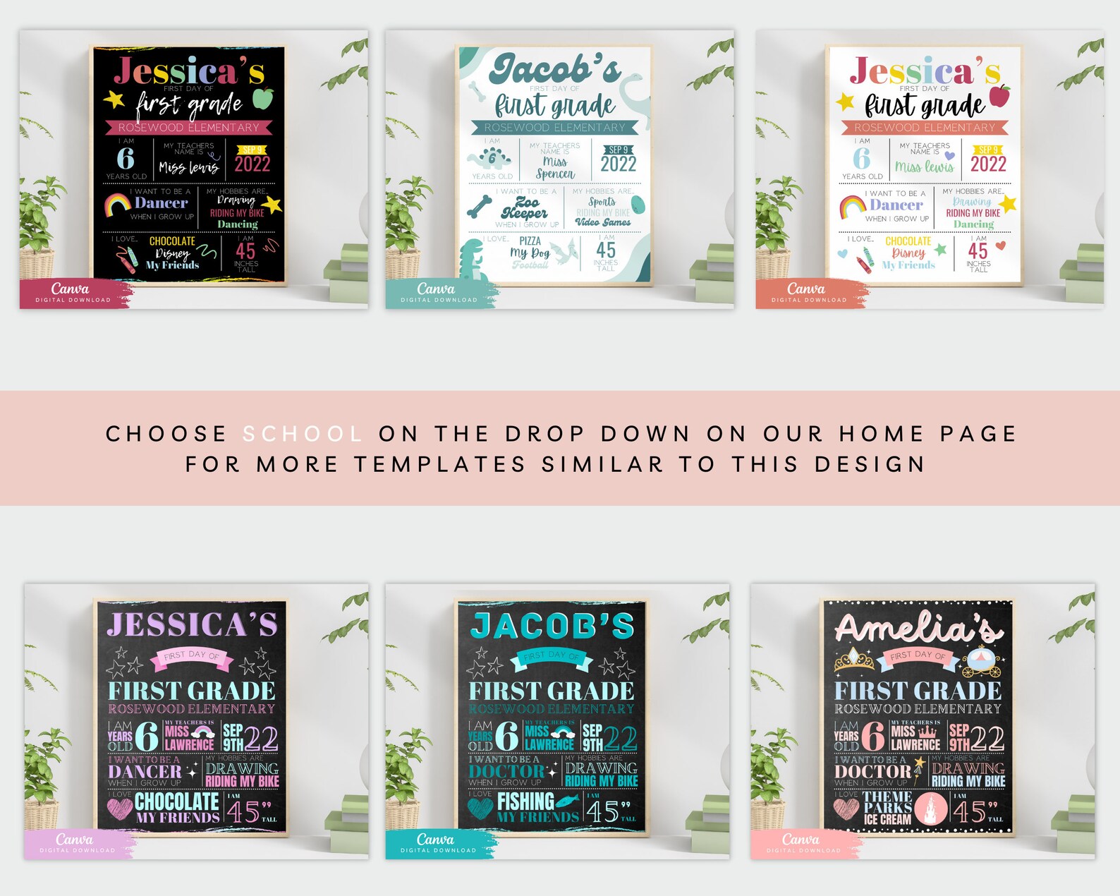 Editable Groovy Hippie First Day of School Sign Any Grade - Etsy