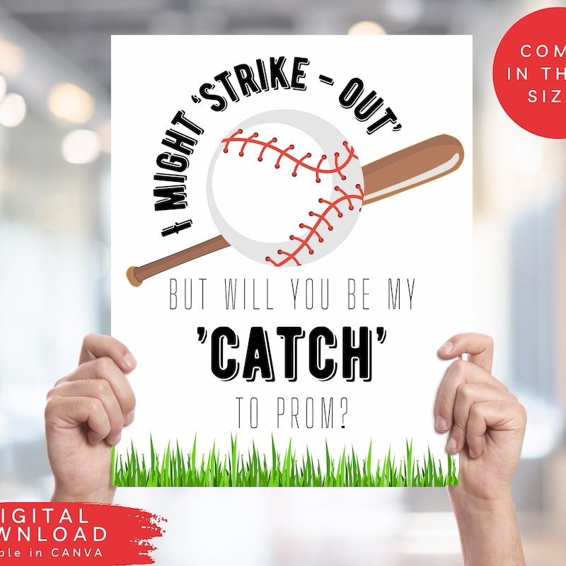 Baseball Prom Proposals - Etsy
