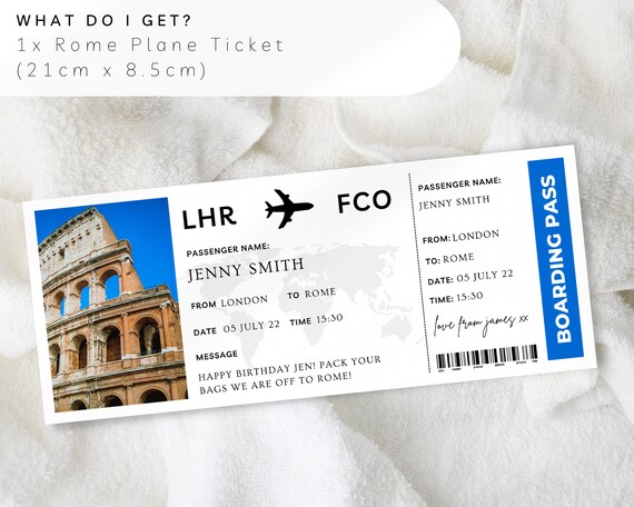 Billetes De Avión Roma