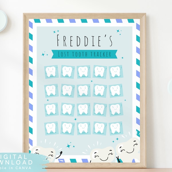 Baby Tooth Chart - Etsy