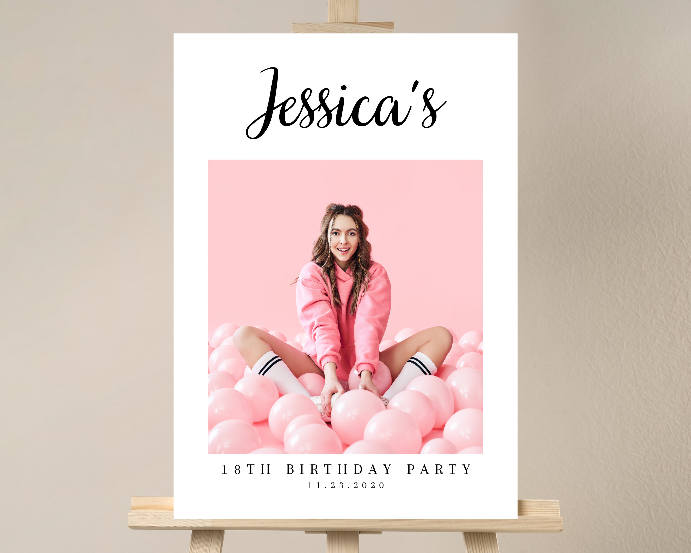 Photo Birthday Sign Picture Birthday Welcome Sign Photo - Etsy