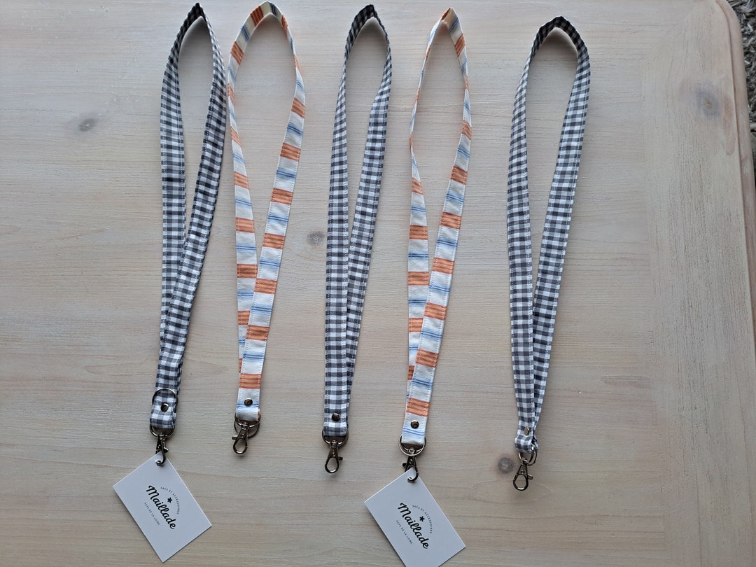 Badge Holder, Key Ring, Badge Holder Lanyard, Wrist Strap, Fabric Key ...