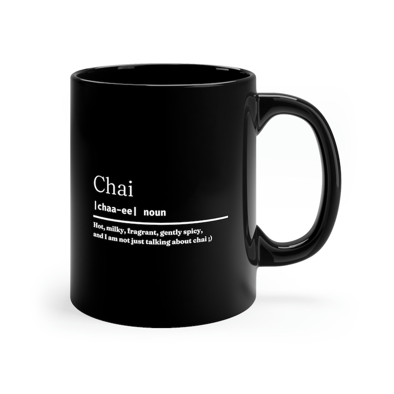 Chai Definition Mug Definition Mug About Chai Definition - Etsy