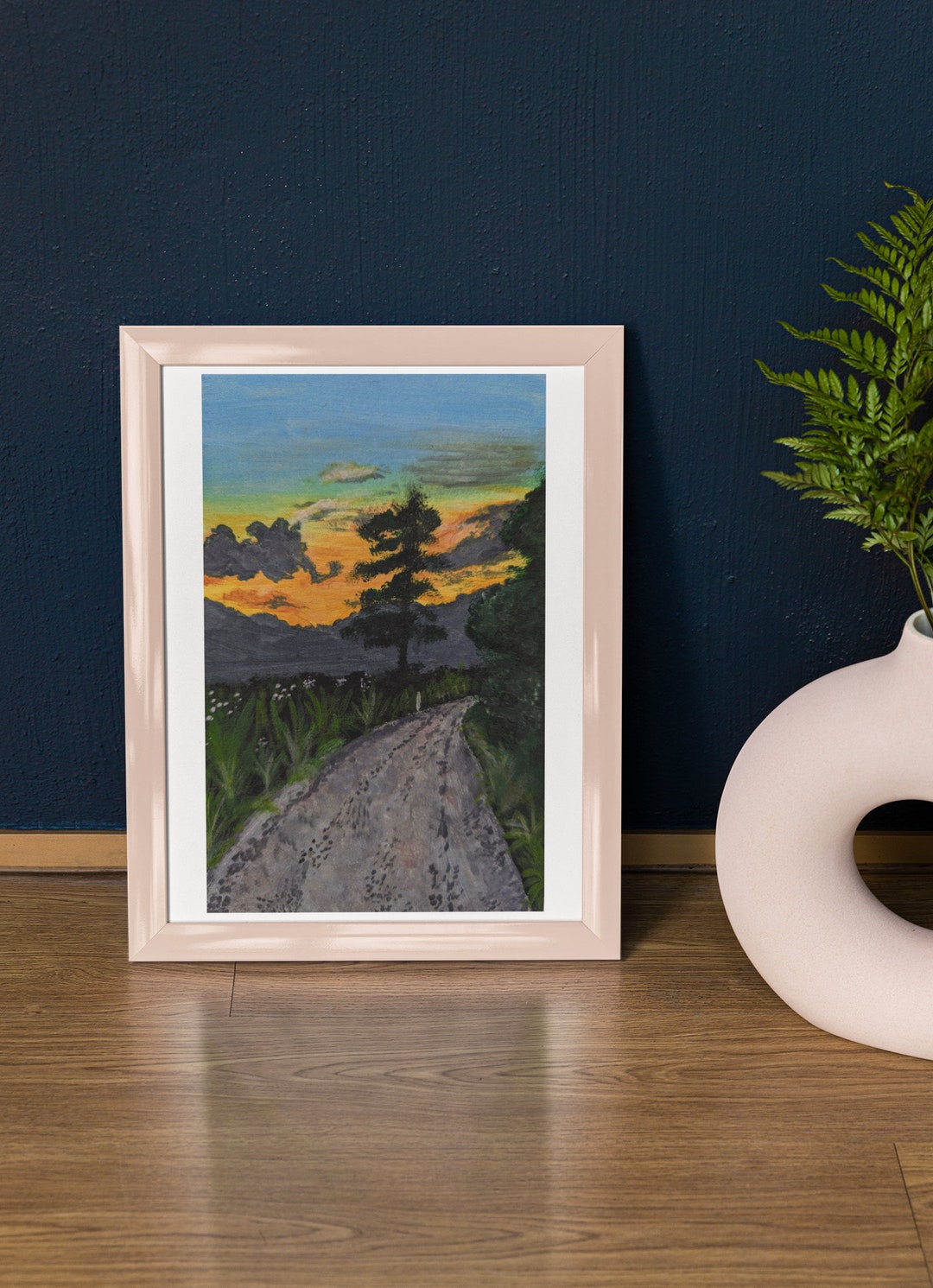 My Neighbor Totoro Scenery Painting | Beautiful Pathway Scene Fanart ...