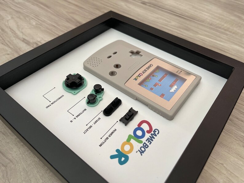 Grey Gameboy Color Teardown Art - Etsy