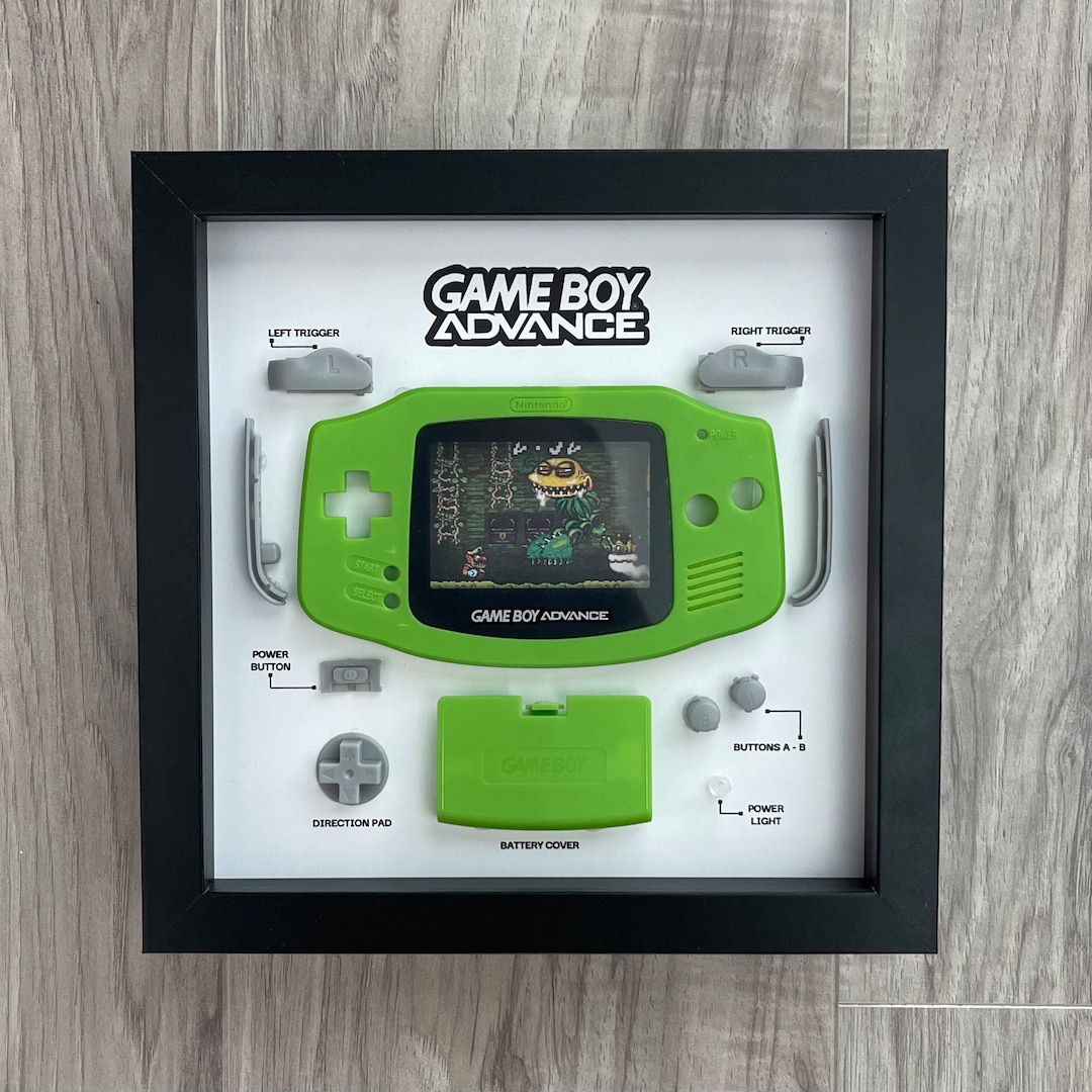 Green Gameboy Advance Teardown Art - Etsy