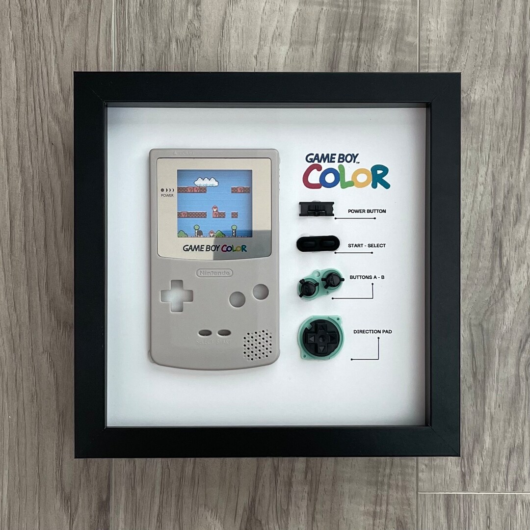 Grey Gameboy Color Teardown Art - Etsy