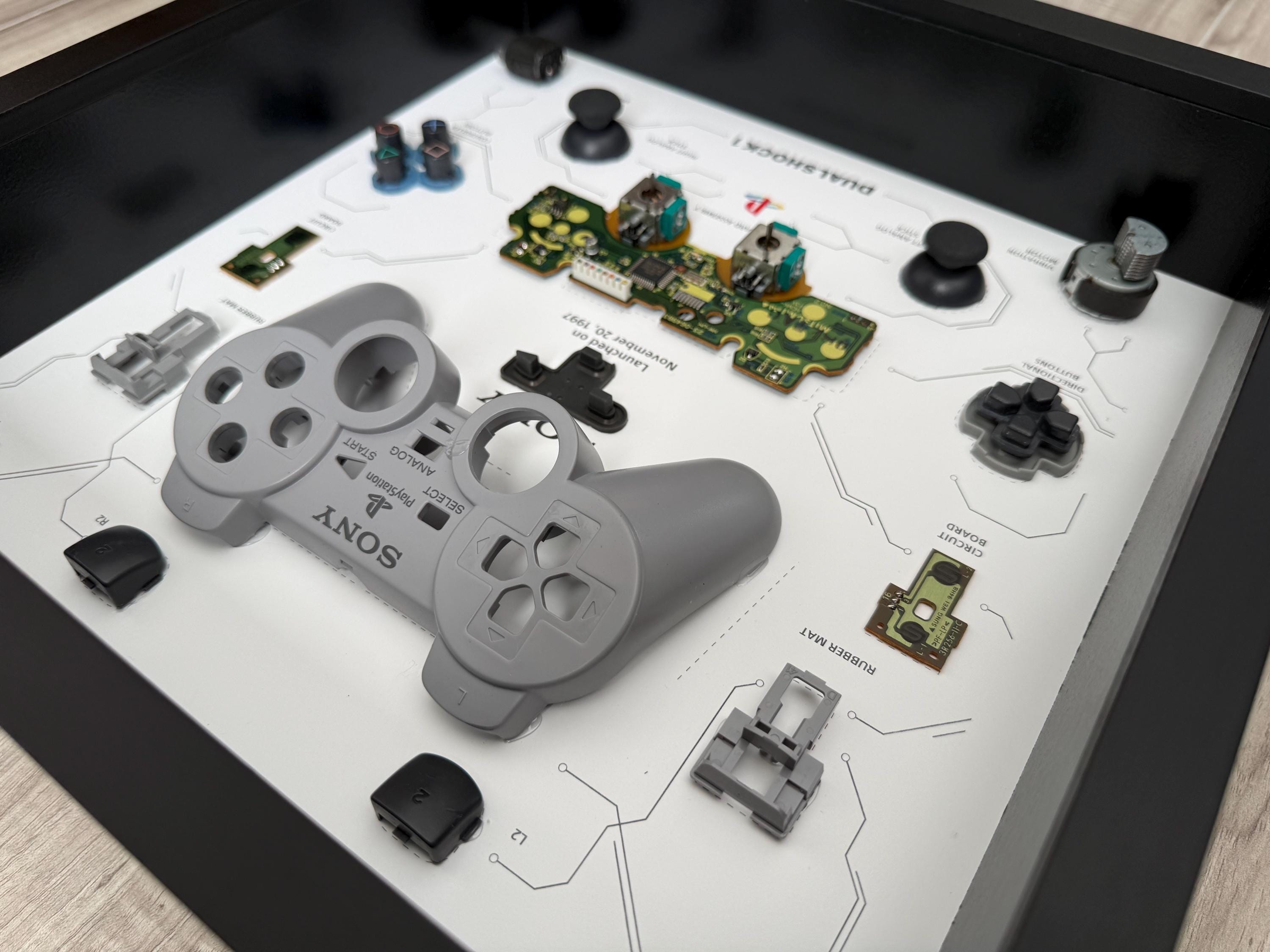Dualshock 1 Controller Teardown Art - Etsy