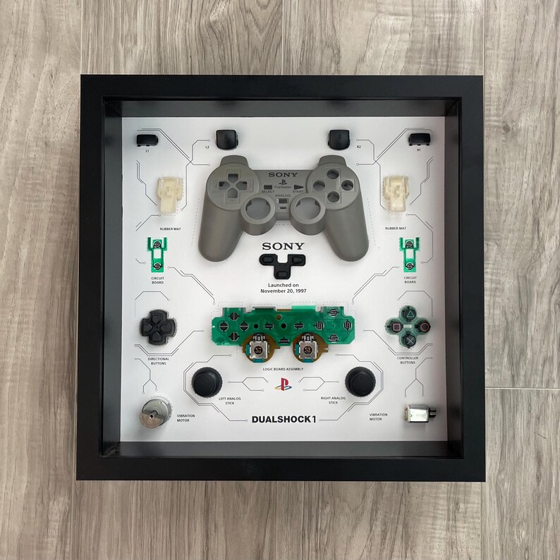 Dualshock 1 Controller Teardown Art - Etsy
