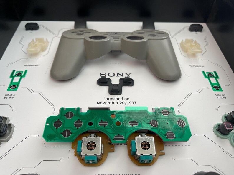 Dualshock 1 Controller Teardown Art - Etsy