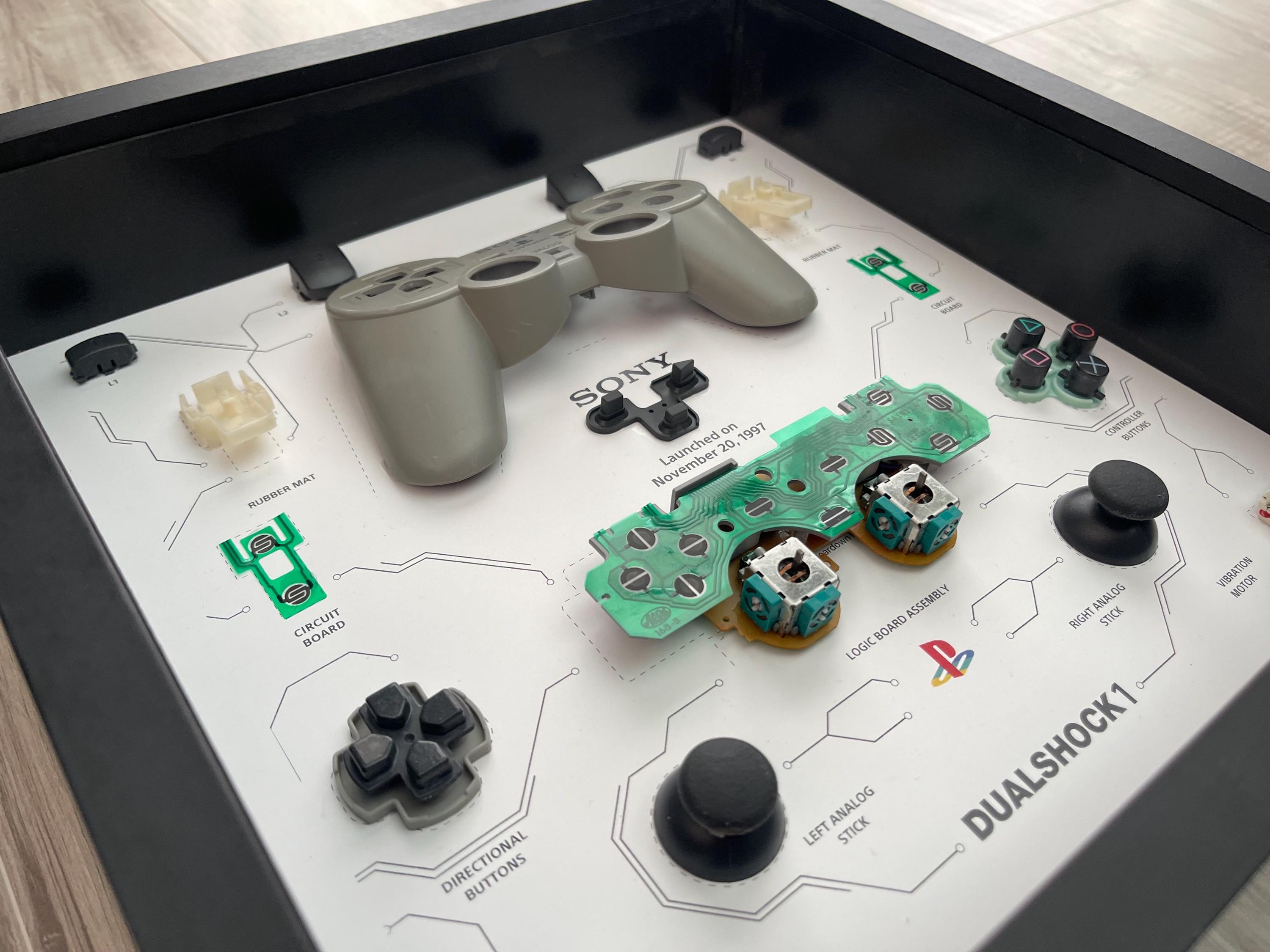 Dualshock 1 Controller Teardown Art - Etsy