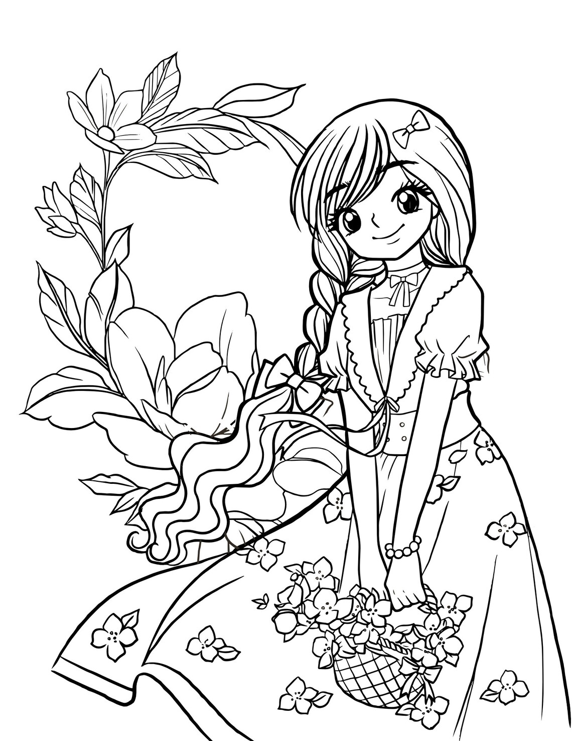 Coloring Pages for Kids, Kids Coloring Book, Kids Activity, Printable ...
