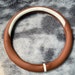 Brown White Sport Steering Wheel Cover Leather Car - Etsy