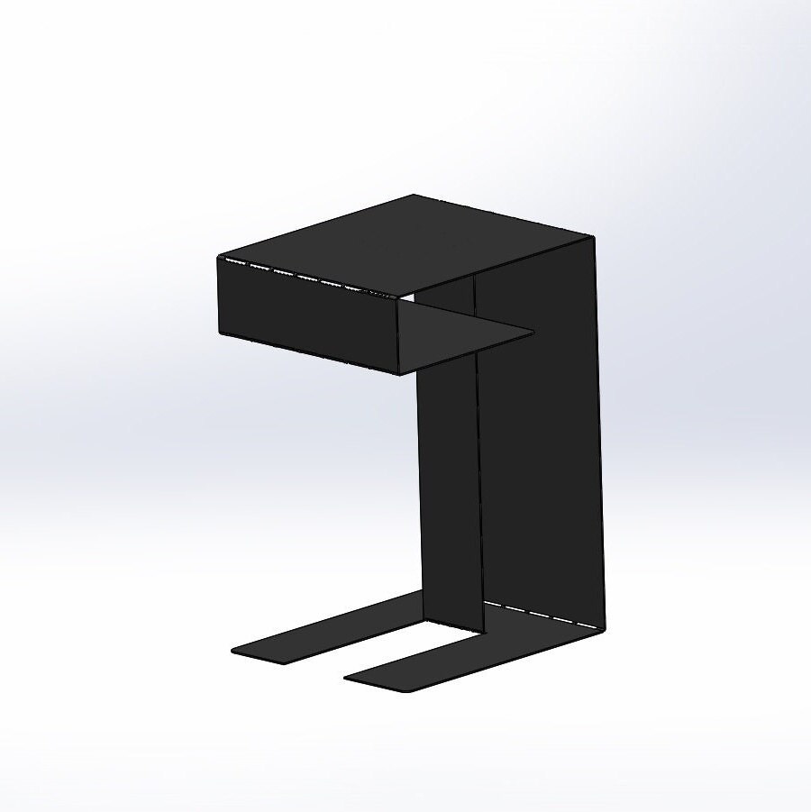 Industrial Coffee Table Nightstand DXF File: CNC Laser Cut Metal - Etsy