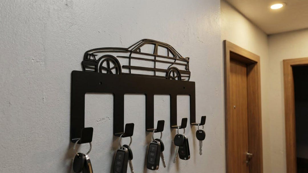 BMW Car Keychain Design File: DXF DWG, Personalized Crafting (digital ...