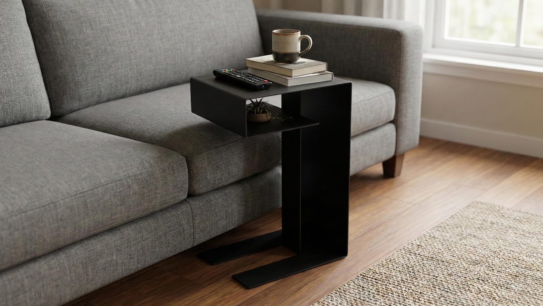 Industrial Coffee Table Nightstand DXF File: CNC Laser Cut Metal - Etsy