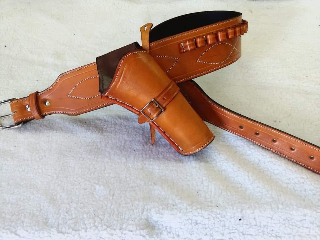 Western Holster Pistol Cover Gun Cover Six Shooter Universal Fit ...