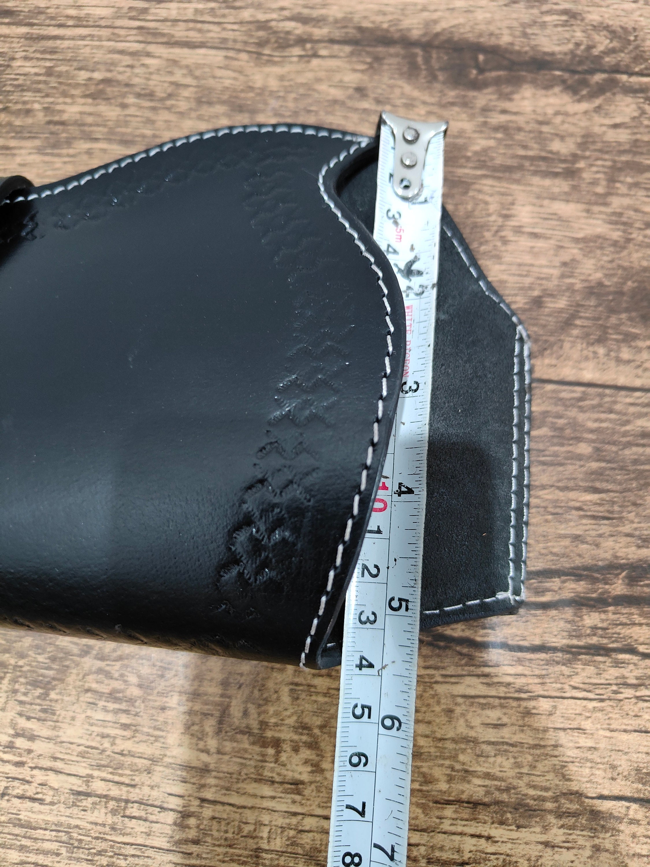 Handmade Deluxe Leather Mares Leg / Ranch Hand Holster Cartridge Belt ...