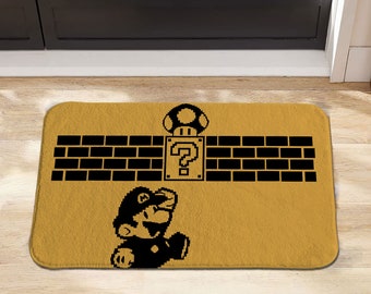 Mario Door Mat - Etsy